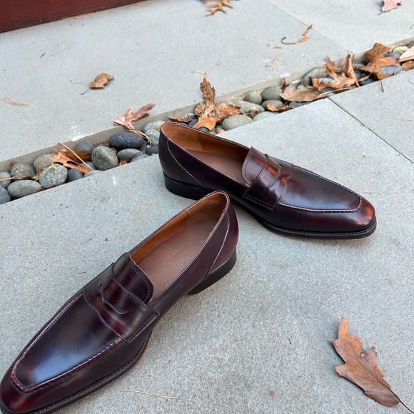 Meermin | Shoes | Meermin Museum Oxblood Penny Loafers New In Box Us ...
